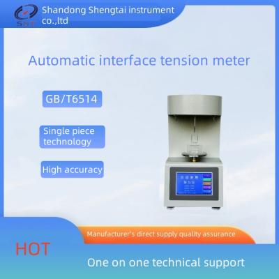China SH107 Automatic Interface Tension Meter Using Circular Ring Method Single Chip Technology for sale