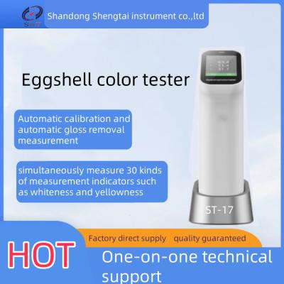 China Intelligent Automatic Calibration Eggshell Color Tester Measure Whiteness Yellowness for sale