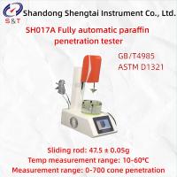 Quality SH017A Fully Automatic Paraffin Penetration Tester ASTM D1321 Sliding Rod for sale