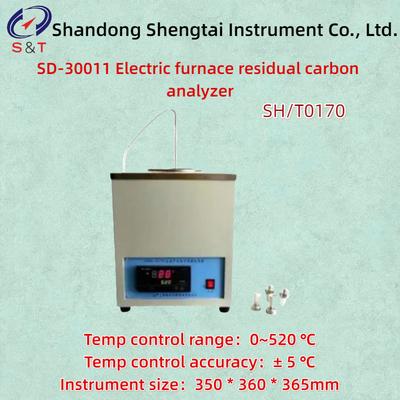 China SD-30011 Digital Electric Furnace Residual Carbon Analyzer SH/T0170 Range 0~520 ℃ for sale