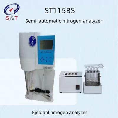 China Semi Automatic Feed Testing Instrument Kjeldahl Nitrogen Analyzer For Feed Food Grain for sale