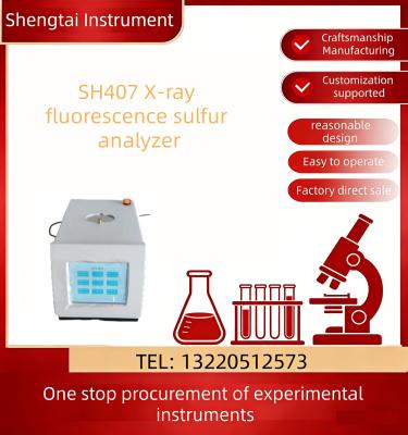 China Fluorescence Spectral Sulfur Analyzer Diesel Fuel Sulfur Tester SH407 Lab Test Instruments for sale