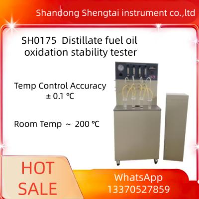 China SH0175 Distillate Fuel Oxidation Stability Tester with 4-Channel High Precision Control ASTM D2274 for sale