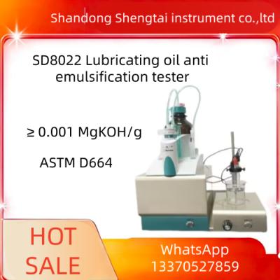 China Lubricant Anti-Emulsification Tester High Accuracy PID Temperature Control Oil Water Separation Test Machine for sale