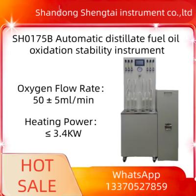 China SH0175B Diesel Oxidation Stability Tester 6-Tube Touch Screen Auto Temp Control Metal Bath ASTM D2274 for sale