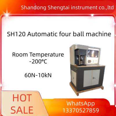 China SH120 Automatic Four Ball Tester Lubricant Anti-Wear Test Machine GB/T3142 ASTM D2783 DIN51350 JISK2519 for sale