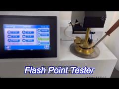 ASTM D93 Closed Cup Flash Point Tester Fully Automatic For Petroleum Products SH105BS