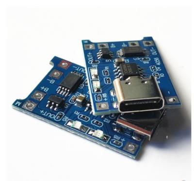 China TP4056 1A lithium battery charging board module Type-C USB interface charging protection 2 in 1 for sale