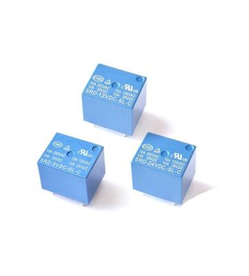 China Mini 5 Pins Relais Rele Relay 10A 5V 12V 24V DC SRD-05VDC-SL-C SRD-12VDC-SL-C SRD-24VDC-SL-C for sale