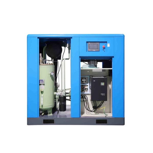 Quality 75HP Single Stage Permanent Magnetic VSD Air Compressor 100kw Screw Style Air for sale