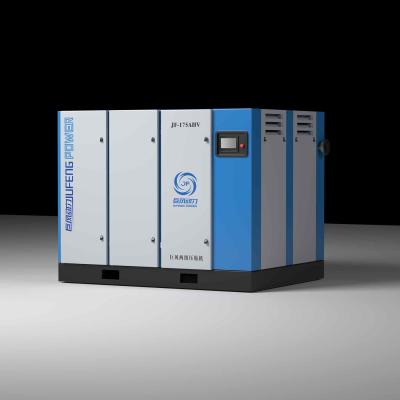 Quality 175hp 132kw Horizontal Two Stage Screw Air Compressor Permanent Magnet for sale
