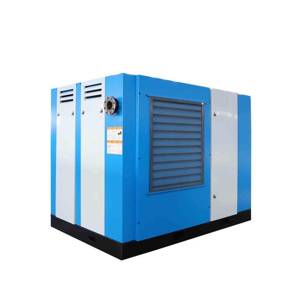Quality 175hp 132kw Horizontal Two Stage Screw Air Compressor Permanent Magnet for sale