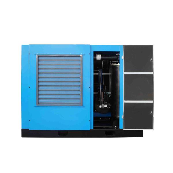 Quality 175hp 132kw Horizontal Two Stage Screw Air Compressor Permanent Magnet for sale