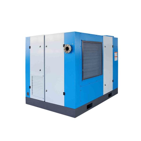Quality IP55 Motor Industrial Two Stage Screw Air Compressor Electric 15KW - 315KW for sale