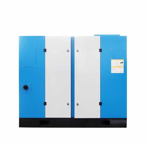 Quality Industrial Electric Oil Injected Rotary Air Compressor PLC Control Air / Water for sale