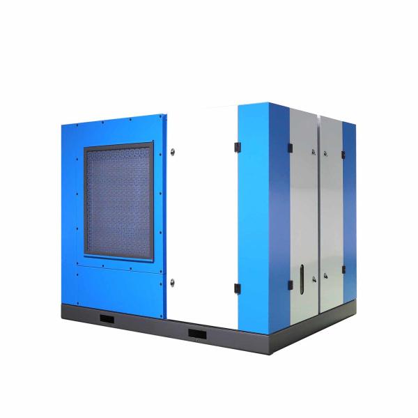 Quality Direct Drive Two Stage Screw Air Compressor PLC Control Double Stage Rotary for sale