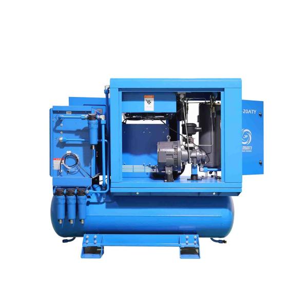 Quality 16 Bar 4 In 1 Screw Air Compressor Intergrated IP54 IP23 Mobile Air Compressor for sale