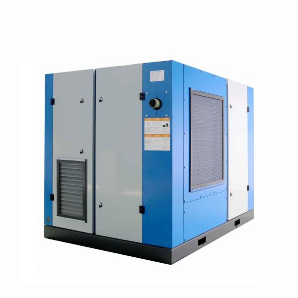 Quality Horizontal Compressor Industrial Double Stage Screw Air Compressor Permanent for sale