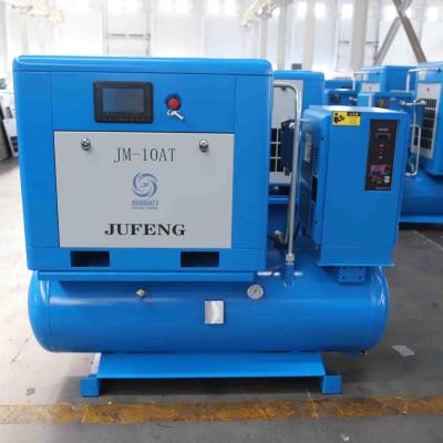 China PM VSD schroeftypecompressor Rotorcomp All-in-one luchtcompressor met luchttank Te koop