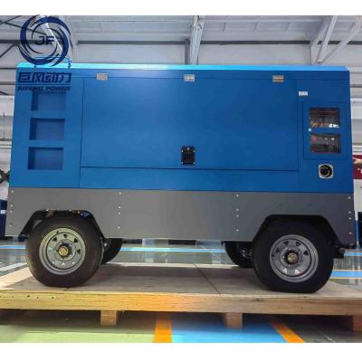 China Vlega Air Filter 18m3/min 18bar Portable Two Stage Diesel Air Compressor With 20L Coolant Volume for sale