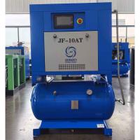 Quality 7.5kw 2 In 1 Small Power Frequency Rotary Screw Air Compressor for sale