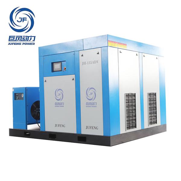 Quality Jufeng 100kw 30bar Two Stage Medium-pressure Screw Air Compressor for sale