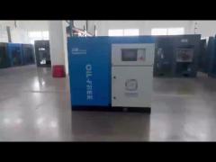 Compressor de ar sem parafuso de óleo médico de 30 HP 22kw Compressor de ar de lubrificação por água