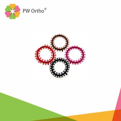 China Diverse Ligatuur van het Kleurenbeeldverhaal bindt Orthodontische Elastiekjes Te koop