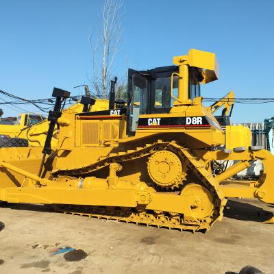 China Supply Refurbished Used Crawler Cater-pillar Bulldozer D8R With Ripper for sale