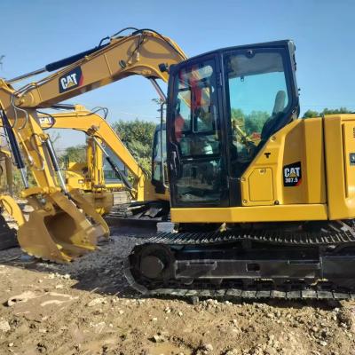 China Second-hand CAT 307.5 Mini Hydraulic Excavator Works Flexibly and Efficiently in Narrow Space. for sale