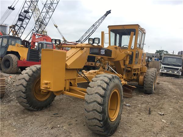 Quality Second-hand CAT 12G Motor Grader for Sale for sale