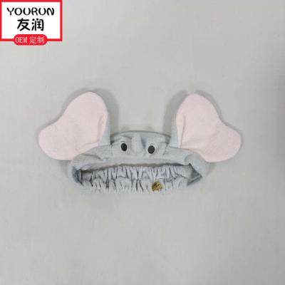 China Faixa de voo bonito Toy Accessories macio do cabelo do luxuoso da cara da lavagem da orelha de elefante à venda