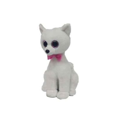 China 40CM Simulation White Cat Soft Toy Stuffed Animal Plush Toy Customized Gift for sale
