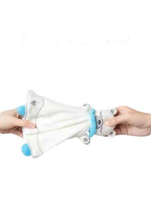 China 0-1 Handpop Toy Baby Comforting Towel van de Éénjarigen de Pasgeboren Gevulde Dierlijke Pluche Te koop