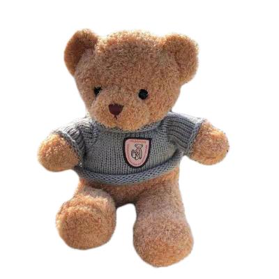 Cina bambola di straccio della peluche di 25cm Brown Teddy Bear Girlfriend Birthday Gift in vendita