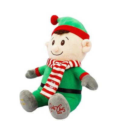 Cina Giocattolo elettrico del regalo di Natale della peluche del ragazzo del fumetto del ricamo in vendita