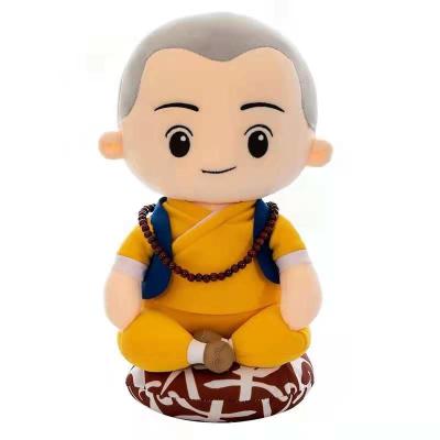 China O OEM 30cm 40cm 50cm medita brinquedos de Zen Little Monk Doll Plush à venda
