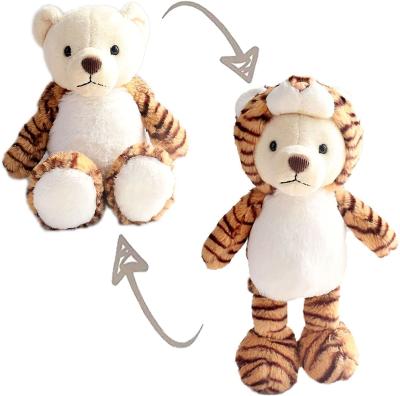 Cina Breve cappello di Teddy Bear With Detachable Lion della peluche ISO9001 in vendita