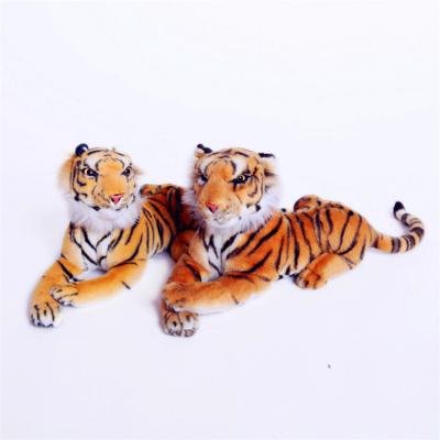 Cina Materiale da otturazione realistico del cotone di 40cm Tiger Plush Doll With Polypropylene in vendita