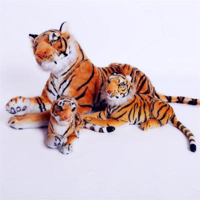 Cina Materiale da otturazione realistico del cotone di 40cm Tiger Plush Doll With Polypropylene in vendita