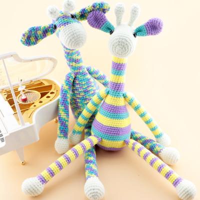 Cina Fatto a mano lavori all'uncinetto la bambola che tricotta il bambino che la giraffa ha personalizzato all'ingrosso in vendita