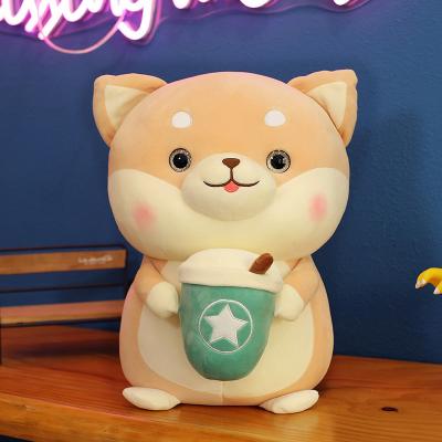 China Kids Super Soft Plush Fabric Stuffed Puppy Toy for sale