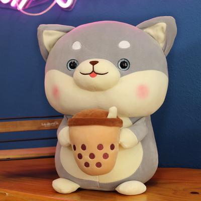 China Kids Super Soft Plush Fabric Stuffed Puppy Toy for sale