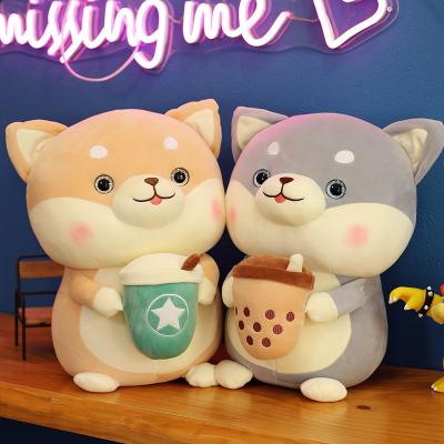 China Kids Super Soft Plush Fabric Stuffed Puppy Toy for sale