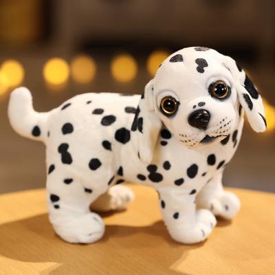 China O algodão dos PP encheu o brinquedo curto 20cm do cão da simulação do luxuoso à venda