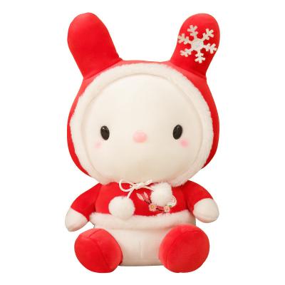 Cina Il ODM pela il giocattolo amichevole della peluche del coniglio del fiocco di neve di 20cm in vendita