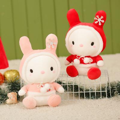 Cina Il ODM pela il giocattolo amichevole della peluche del coniglio del fiocco di neve di 20cm in vendita