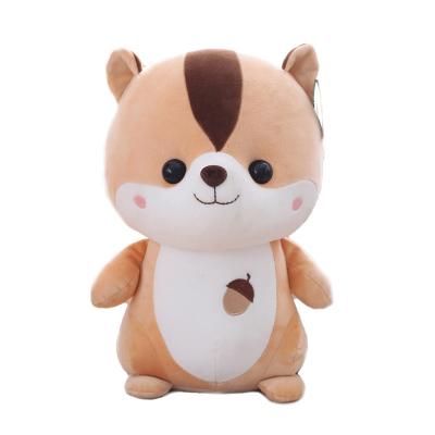 Cina Il giocattolo 25cm della peluche dello scoiattolo dei bambini dell'OEM con il cotone del polipropilene ha riempito in vendita