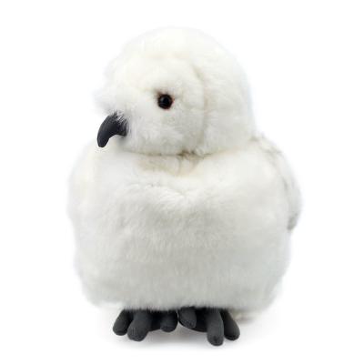 China Pena branca Rotatable principal Eagle Plush Toy 25cm à venda