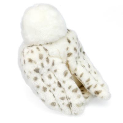 Cina Piuma bianca rotabile capa Eagle Plush Toy 25cm in vendita